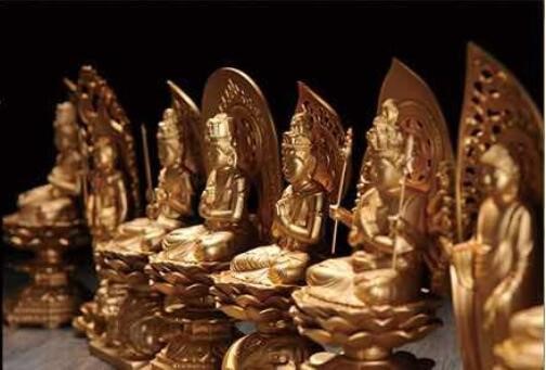 Eight Buddhist Protector Deities/Patrons of 12 Zodiac Signs, Natal ...